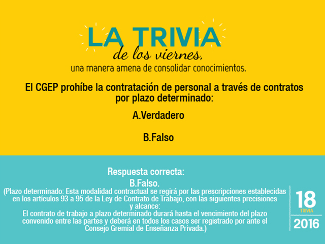 REDES Educación - Trivias